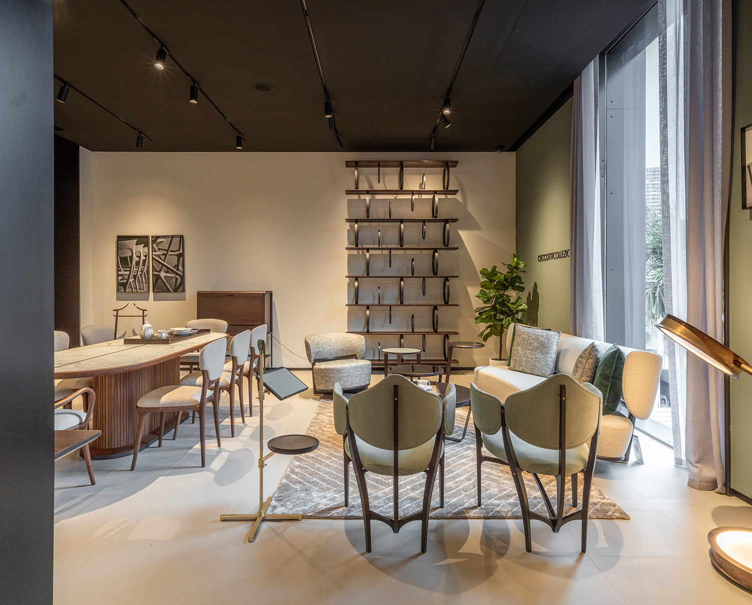 Ceccotti Collezioni inside the new Poltrona Frau showroom in Bangkok - Ceccotti Collezioni